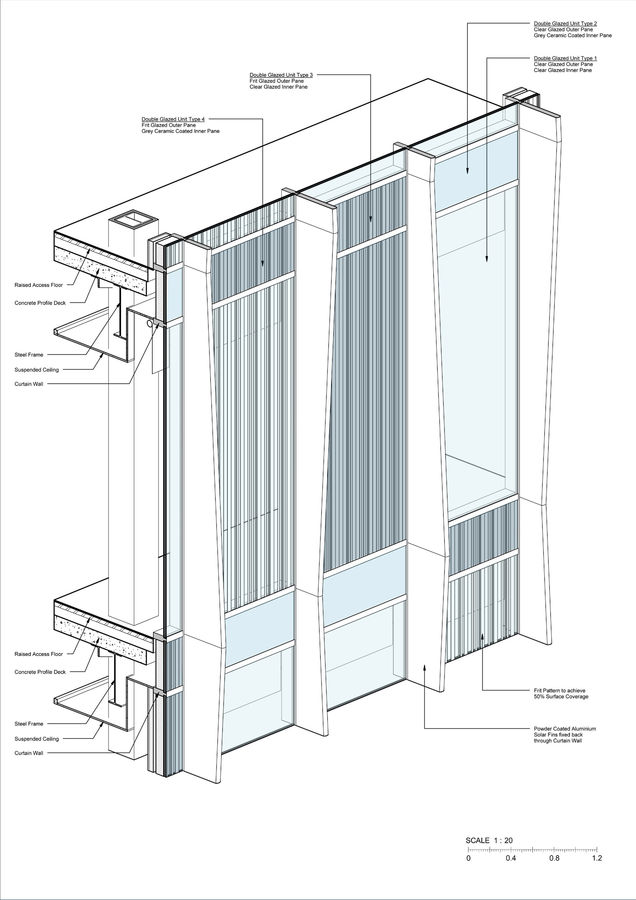 section wall by HAIFA ALGHANNAM | ArchDaily