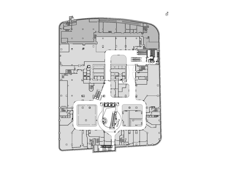 shopping center layout by Ruby Wei | ArchDaily