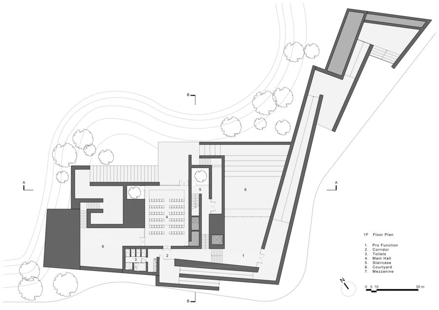 Linear plan por Cássia Miguel | ArchDaily