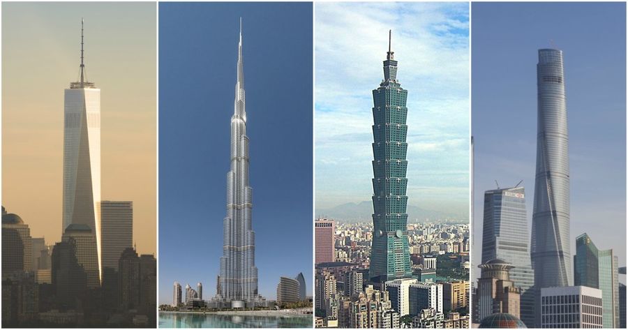 The 10 Different Ways to Measure a Skyscraper's Height by Marco ...