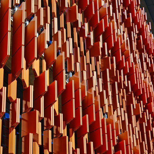 screen walls by Rīz Waŋ | ArchDaily