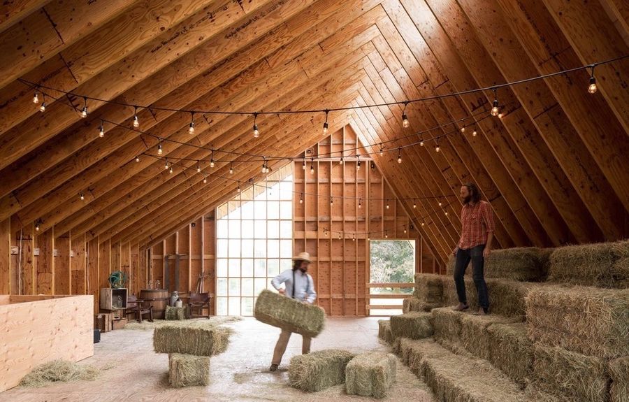 cow barn by aplnaria | ArchDaily