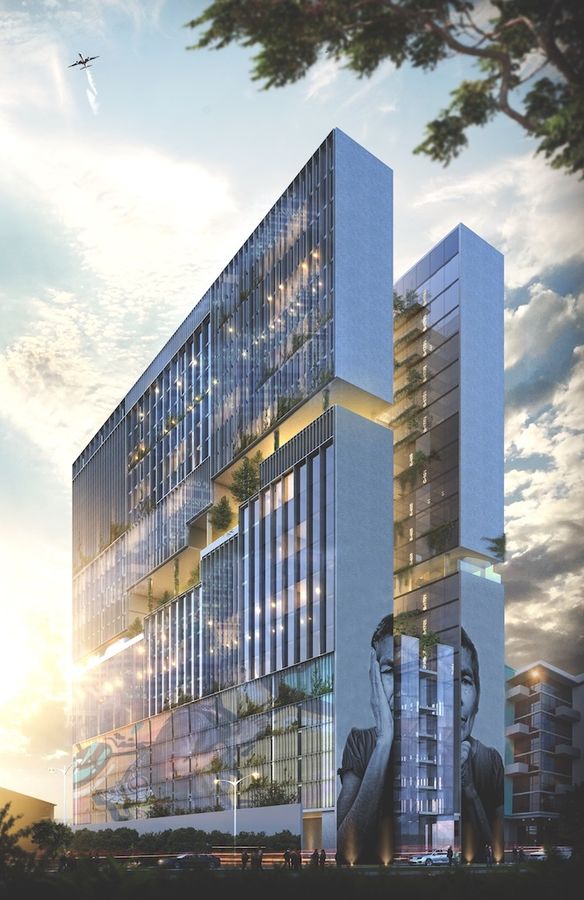 commercial. high rise building by Fahmi Fachreeza | ArchDaily