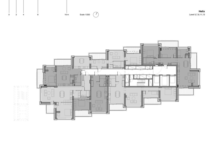 Floor Plans - Grayscale by Kerby Olive | ArchDaily