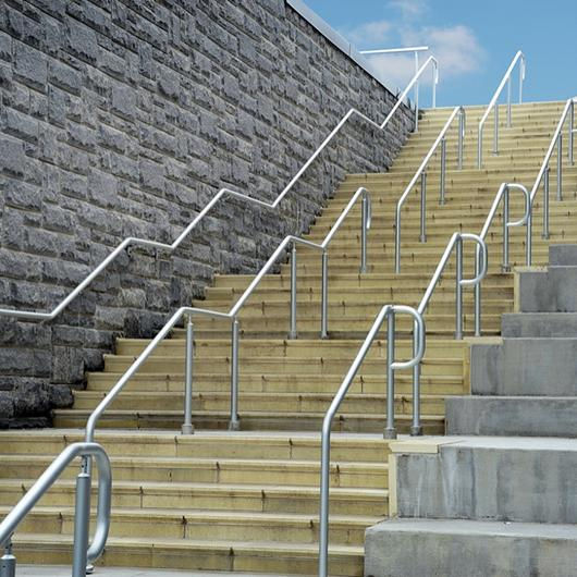 Handrail - AL Post/Wall Mount Handrail de Antonio Beraldo | ArchDaily