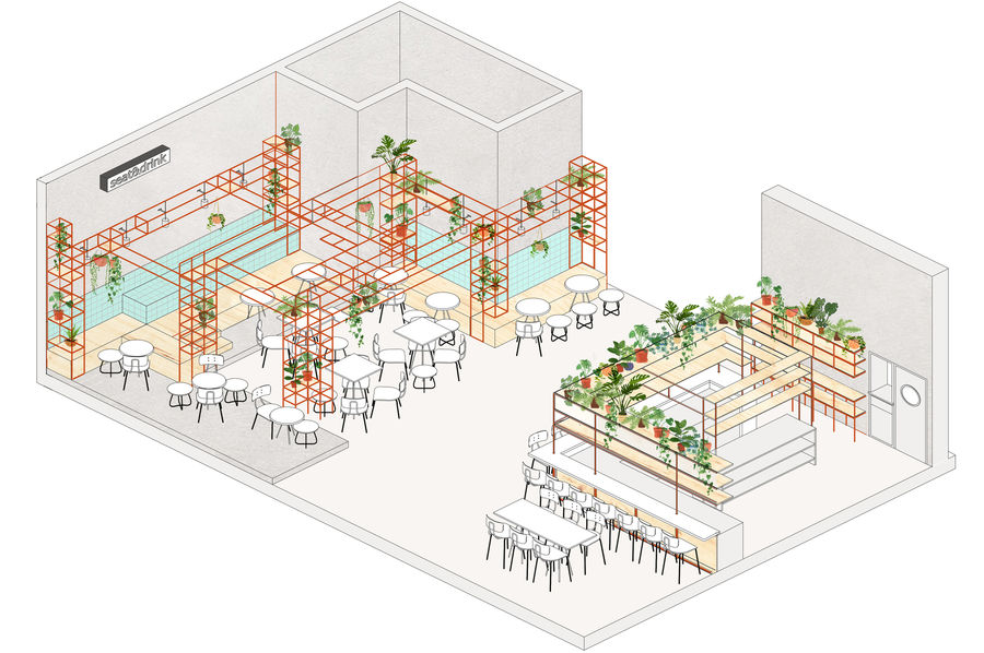 restaurant by s201242600 | ArchDaily