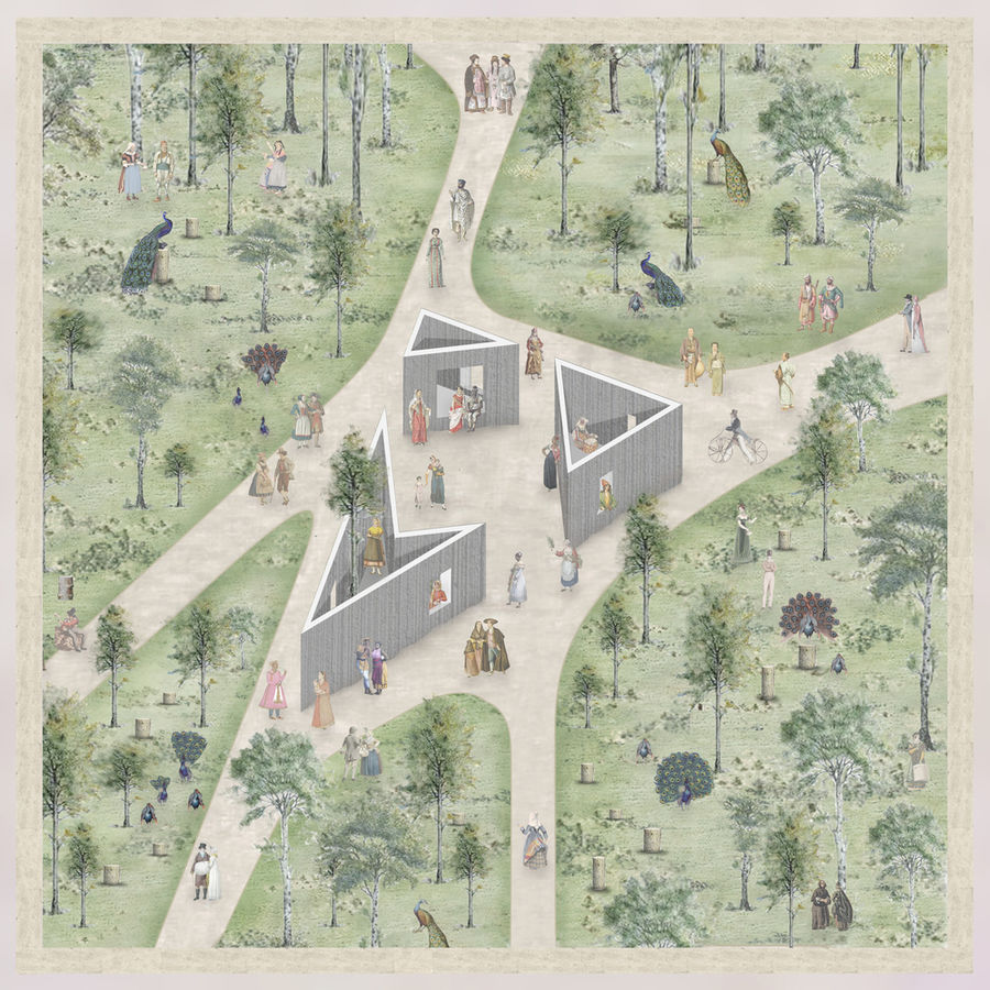 drawing styles by Adrian Dyer | ArchDaily