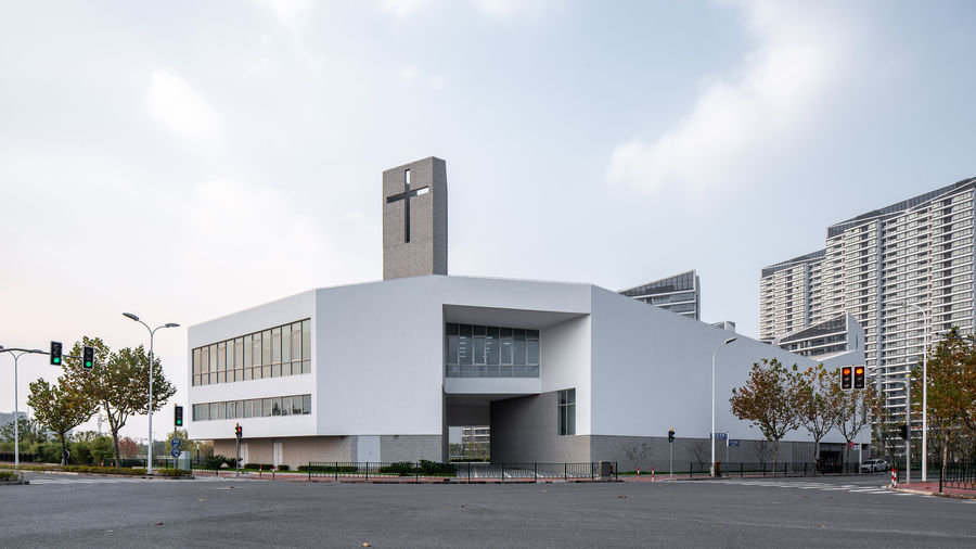 church design by balogun mariam | ArchDaily