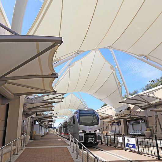 Light Rail Tensile Membrane Structures de Arch. Marwan B.S | ArchDaily