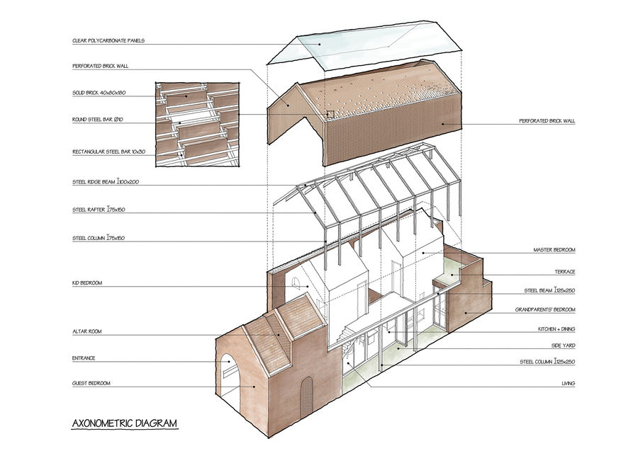 Exploded Iso by Matias Molina | ArchDaily