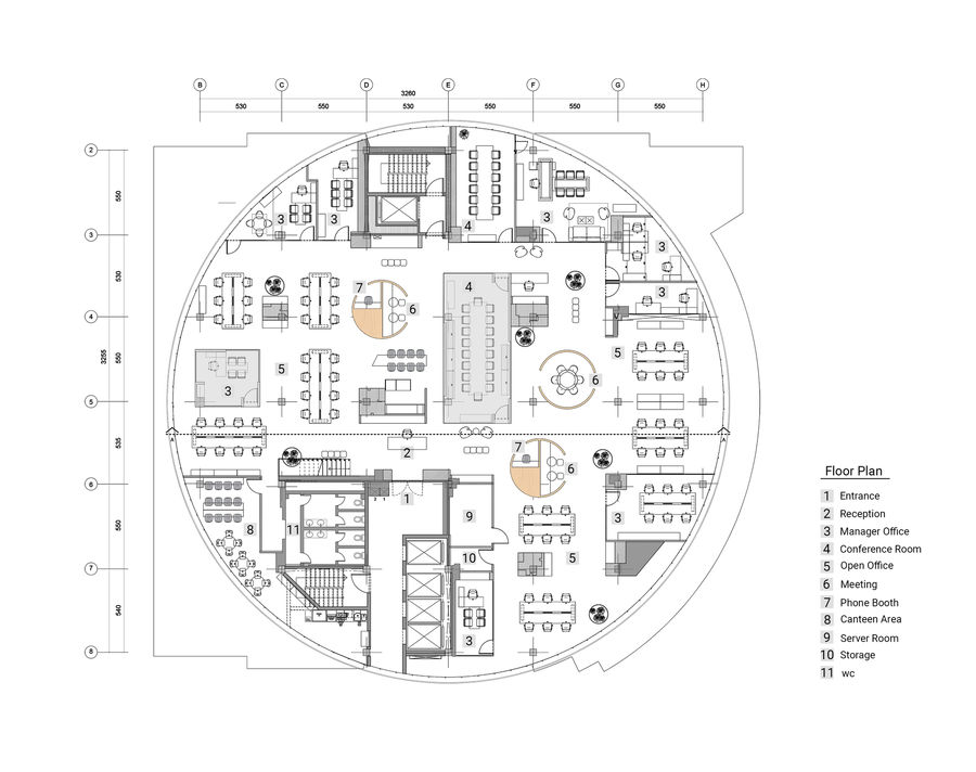 Circular Plans de José Tomás Franco | ArchDaily