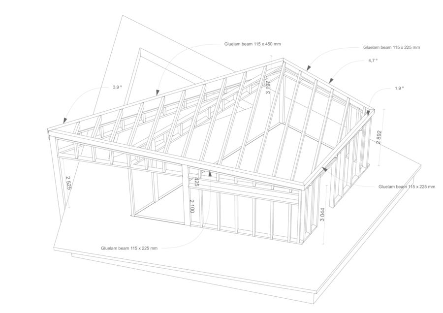 Stick-Framing by andrewschickdesign | ArchDaily