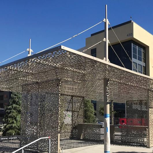 shade structure by Whit Todd | ArchDaily