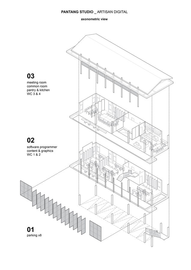 Axonometric Drawings by Archdaily R | ArchDaily