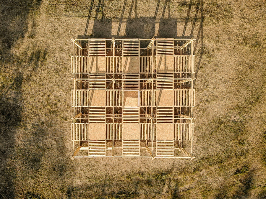 Structural Timber Frame de flavio.frola | ArchDaily